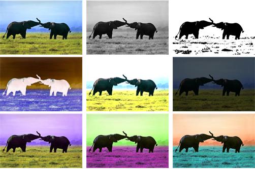 Manipulate Color Channels