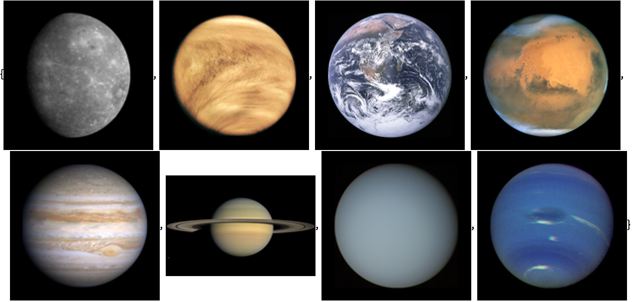 Composition Of All The Planets