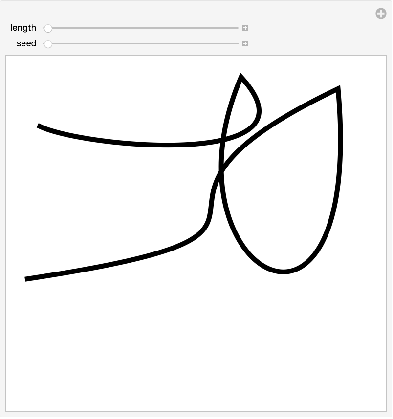 Random Scribbles in 2D and 3D: Wolfram Programming Lab Gallery